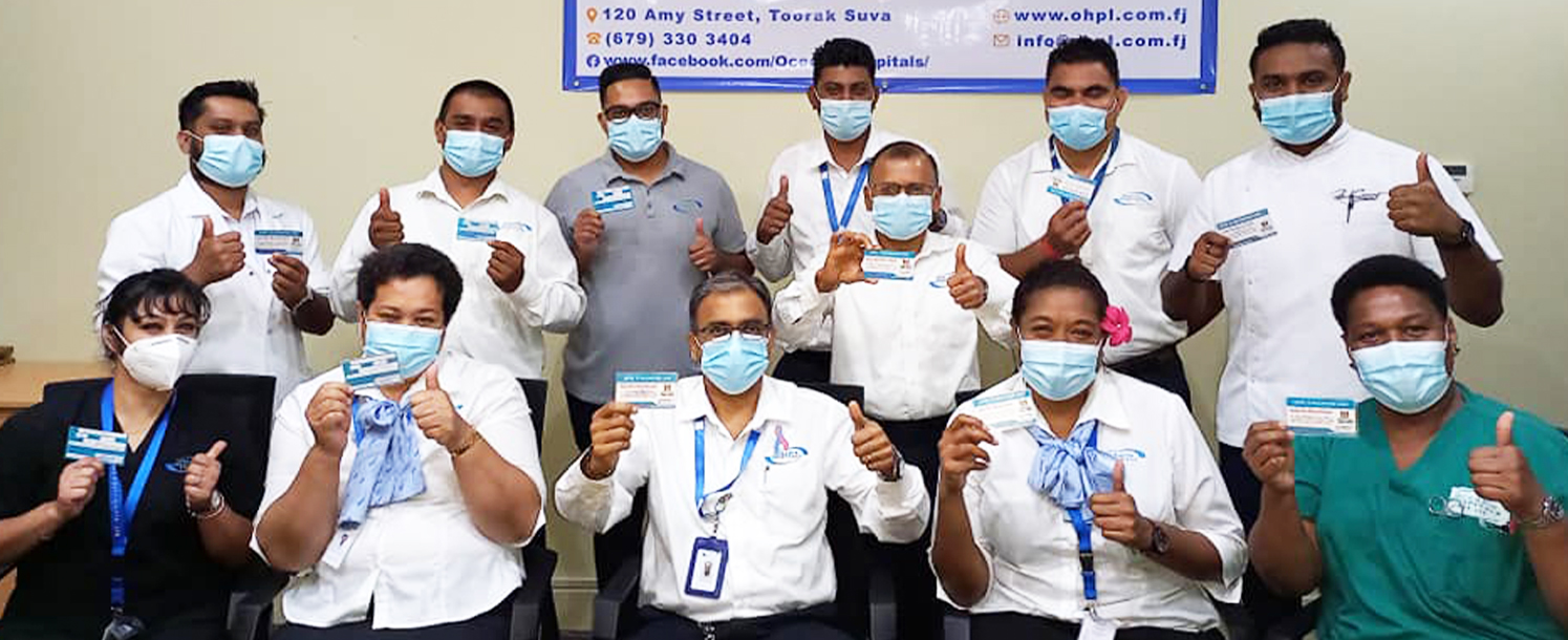 OHPL Staff Fully Vaccinated! - Oceania Hospitals OHPL Staff Fully Vaccinated! - Oceania Hospitals